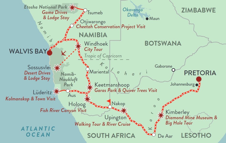 Rovos Rail: Namibia Safari - World Journeys New Zealand